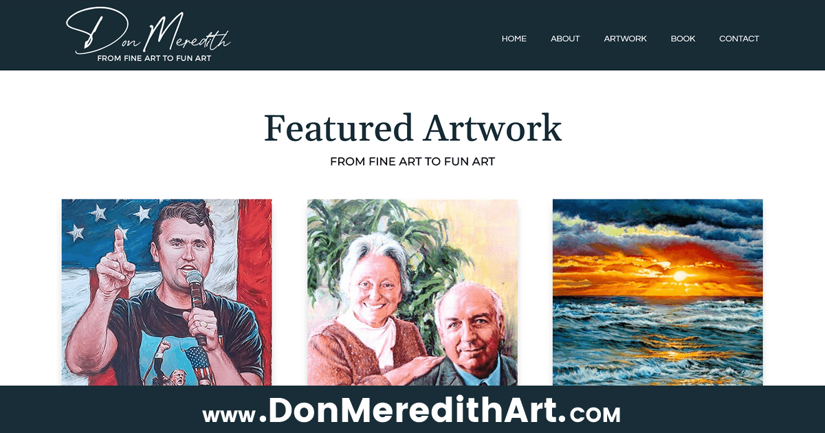 About - Don Meredith Art